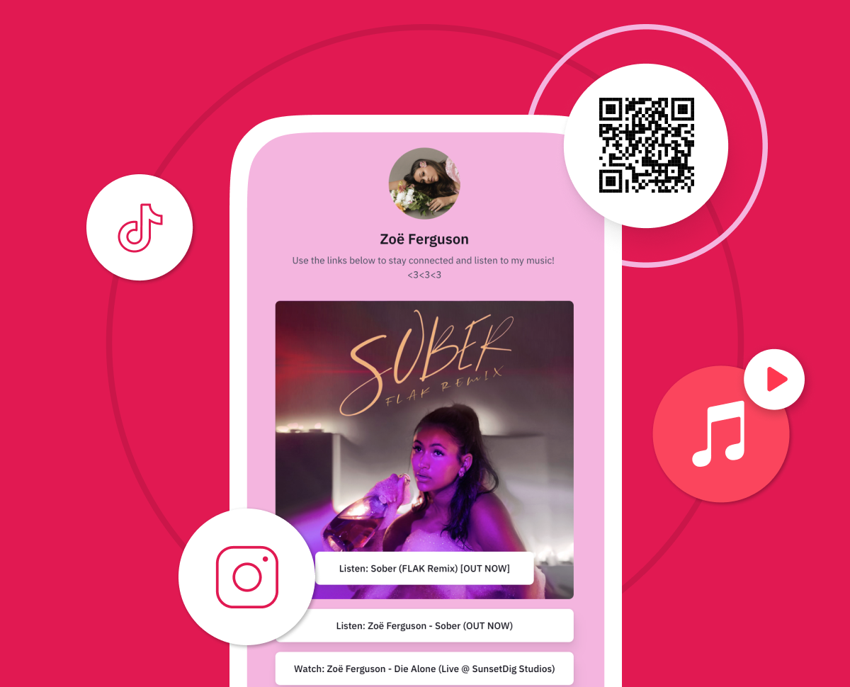 How to make a link tree with Linkfire | Link in bio for music, podcast ...