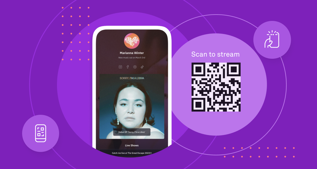 How QR codes are used in the music industry