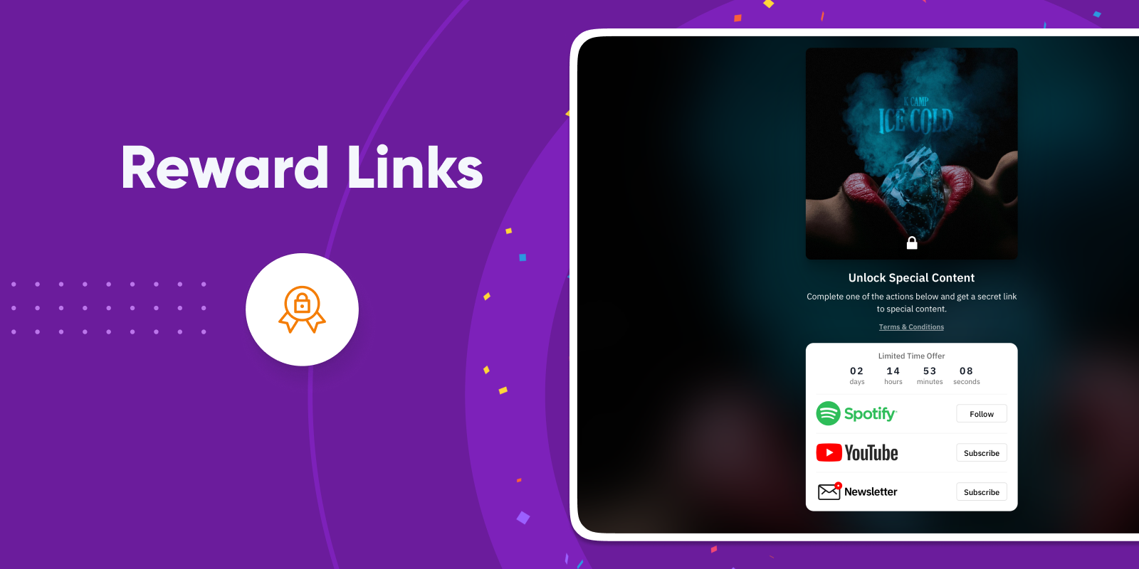 How to use reward links to increase fan engagement | Linkfire